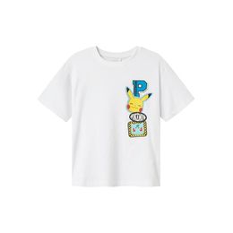 name it T-Shirt 'NKMJeno Pokemon' Jungen Größe 122/128 blau / gelb / grün / weiß