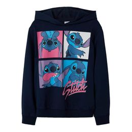 name it Sweatshirt 'NKFInga Stitch' girl Blue size 134/140