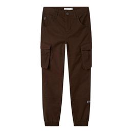 name it Pants 'Bamgo' girl Brown size 134