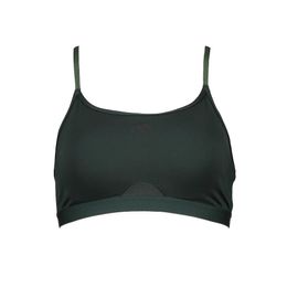 Adidas Sport-BH "Yoga" in Dunkelgrün - Low - 75% | Größe M/D-D Cup | Damen-sportunterwaesche