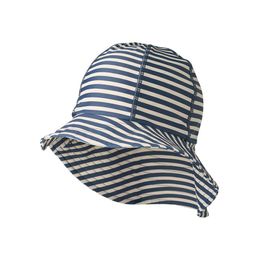 Wheat Sonnenhut "Bora" in Dunkelblau/ Creme - 53% | Gr&ouml;&szlig;e 54/55 cm | Kindermuetzen