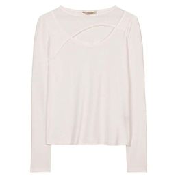 Herrlicher Longsleeve in Creme - 70% | Gr&ouml;&szlig;e L | Damen-tops