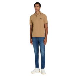 Scotch & Soda Scotch & Soda Poloshirt in Hellbraun - 57% | Gr&ouml;&szlig;e S | Herren-plussize
