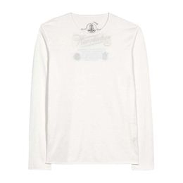 Herrlicher Longsleeve in Wei&szlig; - 78% | Gr&ouml;&szlig;e XL | Herrenshirts