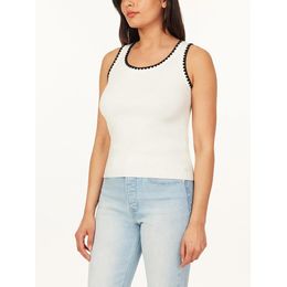 Scotch & Soda Scotch & Soda Top in Wei&szlig;/ Schwarz - 81% | Gr&ouml;&szlig;e M | Damen-tops