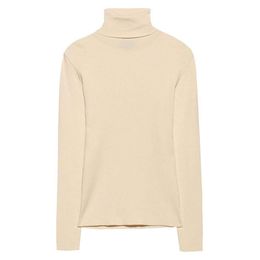 Herrlicher Rollkragenpullover in Beige - 71% | Größe L | Damen-pullover-cardigans