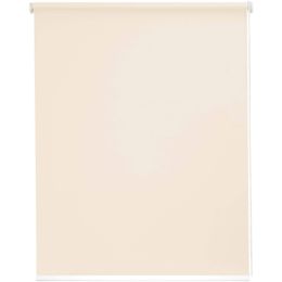 Seitenzugrollo SUNLINES, B:122cm H:220cm, beige, Kunststoff, Metall, Polyester, Rollos, "Eco-Line Upcycling"