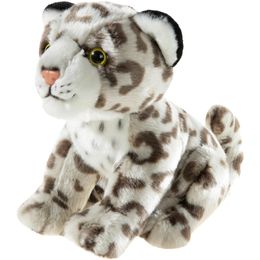 Heunec Kinder Kuscheltier "Endangered, Schneeleopard 22 cm", grau, Polyester, H:22cm, Pl&uuml;schfiguren