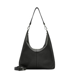 Damen Hobo "Hobo PARIS SMALL PEBBLE", Liebeskind Berlin, schwarz, Leder, Taschen
