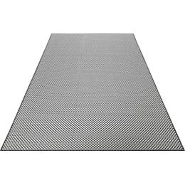Outdoorteppich Esprit, B:133cm H:4mm L:200cm, schwarz, Polypropylen (PP), Teppiche, "Raccoon, ESP-22557", L&auml;ufer, wetterfest,schwarz wei&szlig; kariert,