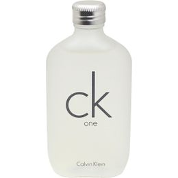Calvin Klein Herren Eau de Toilette "cK one", 100ml, transparent, Parfüms, mit vielseitigen Nuancen