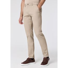Roy Robson Herren Chinohose "Slim Fit", beige, Gr. 48, unifarben, 98% Baumwolle, 2% Elasthan, Hosen