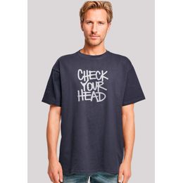 F4NT4STIC Herren Oversize-Shirt "The Beastie Boys Check Your Head", blau, Gr. XL, Obermaterial: 100% Baumwolle, Shirts, Premium Qualität