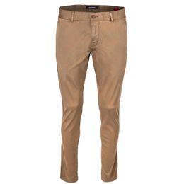 Roy Robson Herren Bügelfaltenhose "Slim fit - Scott", braun, Gr. 26, unifarben, 97% Baumwolle, 3% Elasthan, Hosen