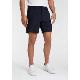Replay Herren Chinoshorts, blau, Gr. 34, unifarben, Web, Obermaterial: 78% Polyamid, 22% Elasthan, Hosen, mit paspelierten Ges&auml;&szlig;taschen