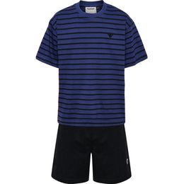 Hummel Set Jungen Gr&ouml;&szlig;e 146/152 navy / dunkelblau