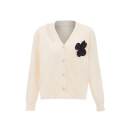 Zitha Knit Cardigan female White size XS/S