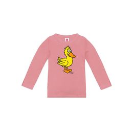 logoshirt Shirt 'Die Sendung mit der Maus - Ente' Jungen Gr&ouml;&szlig;e 152 mischfarben / hellpink