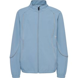Hummel Sportjacke Jungen Gr&ouml;&szlig;e 110/116 taubenblau