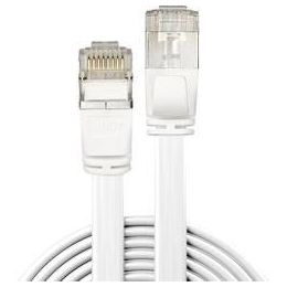 LINDY 47544 RJ45 Netzwerkkabel, Patchkabel CAT 6a U/FTP 5.00 m Wei&szlig; mit Rastnasenschutz 1 St.