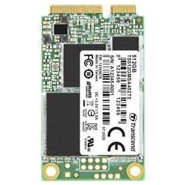 Transcend MSA452T2 512 GB Interne mSATA SSD SATA 6 Gb/s Industrial TS512GMSA452T2