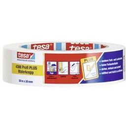 tesa PREMIUM 04306-00044-02 Kreppband tesakrepp&reg; Beige (L x B) 50 m x 30 mm 1 St.