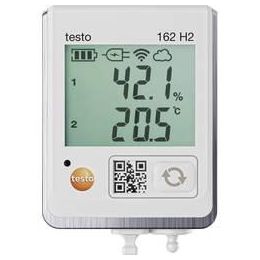 testo 0572 1625 162 H2 Multi-Datenlogger Messgr&ouml;&szlig;e Temperatur, Luftfeuchtigkeit inkl. Wandhalterung