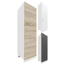 Vcm K&uuml;chenschrank Ma&szlig;e ca. H. 207 x B. 60 x T. 57 cm Hochschrank K&uuml;chenm&ouml;bel - Esilo