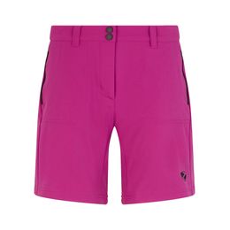 Radhose Ziener "NAKOA-Z", Damen, Gr. 34, EURO-Gr&ouml;&szlig;en, lila (light plum), Obermaterial: 100% Polyester; Obermaterial 2: 98% Polyester, 2% Elasthan, Hosen