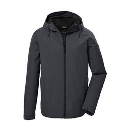 G.I.G.A. by Killtec Funktionsjacke "GW 32 MN JCKT", Herren, Gr. L, grau (anthrazit), Oberstoff: 100% Polyester, Futter: 100% Polyester, Wattierung: 100% Polyester, G.I.G.A. DX BY KILLTEC, Jacken, Wasserdicht, atmungsaktiv, warmes Fleece, verstellbare Details