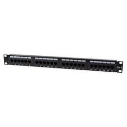 LogiLink NP0004 24 Port Patch-Panel 483 mm (19) CAT 6 1 HE