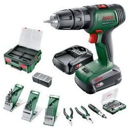 Bosch Home and Garden Universal Impact 18V -Akku-Schlagbohrmaschine inkl. Ladeger&auml;t, inkl. Koffer