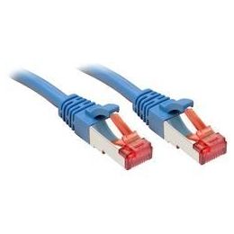 LINDY 47718 RJ45 Netzwerkkabel, Patchkabel CAT 6 S/FTP 1.50 m Blau 1 St.