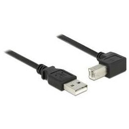 Delock USB-Kabel USB 2.0 USB-A Stecker, USB-B Stecker 2.00 m Schwarz 83528