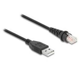 Delock USB-Kabel USB 2.0 USB-A Stecker, RJ50 2.00 m Schwarz 90611