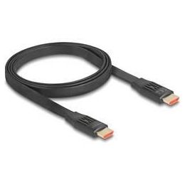 Delock HDMI Anschlusskabel HDMI-A Stecker 5 m Schwarz 81004 8K UHD, vergoldete Steckkontakte, eARC HDMI-Kabel