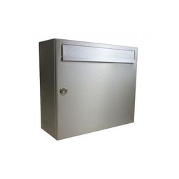 A-015 1er Edelstahl V2A Wandbriefkastenanlage Aufputz
