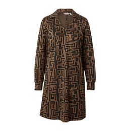 B.Young Kleid 'MMRAVNA' Damen Gr&ouml;&szlig;e 44 braun / schwarz Sommerkleid