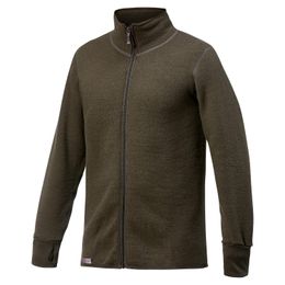 Woolpower Full Zip Jacket 600 pine green, Gr&ouml;&szlig;e XL