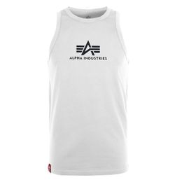 Alpha Industries Basic Alpha Tank wei&szlig;, Gr&ouml;&szlig;e XXL