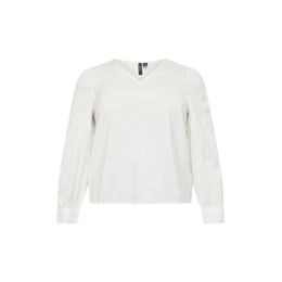 Vero Moda Curve Bluse 'Sani' Damen Gr&ouml;&szlig;e 6XL wei&szlig;