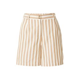 Garcia Shorts Damen Gr&ouml;&szlig;e 40 dunkelbeige / wei&szlig;