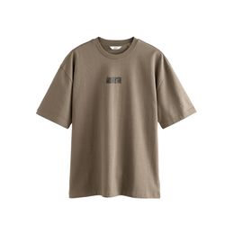 next T-Shirt Herren Gr&ouml;&szlig;e M taupe