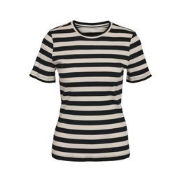 Noisy may T-Shirt 'NMELINOR' Damen Gr&ouml;&szlig;e XS grau / schwarz