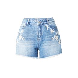 ABOUT YOU - Jeans 'Gemma Shorts' Damen Gr&ouml;&szlig;e 30/31 blue denim