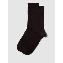 Christian Berg Socken mit elastischen Bündchen im 2er-Pack