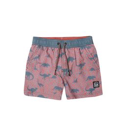 Koroshi Badeshorts Jungen Gr&ouml;&szlig;e 104 khaki / orange
