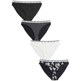 next Slip Damen Gr&ouml;&szlig;e 4XL schwarz / wei&szlig;