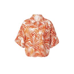 Only Bluse 'LISA' Damen Gr&ouml;&szlig;e XS orange / hummer / wei&szlig;