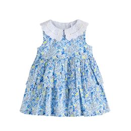 next Kleid M&auml;dchen Gr&ouml;&szlig;e 62 blau / gelb / wei&szlig;